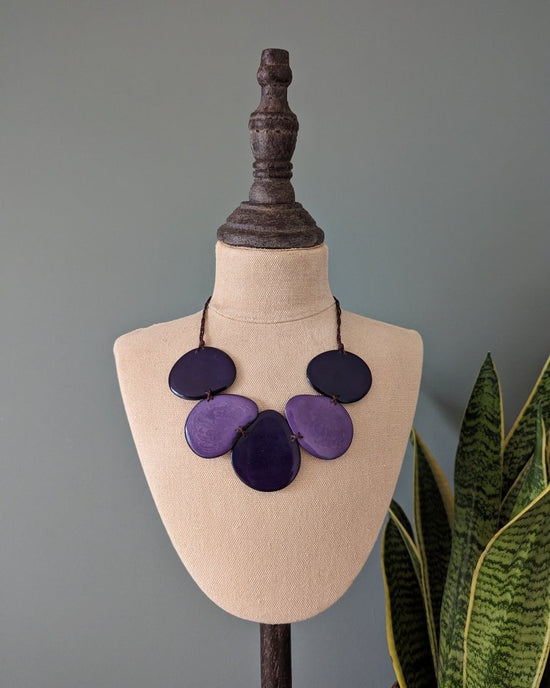 Tagua Nut Mindo Necklace - The Happy Elephant – The Happy Elephant ...